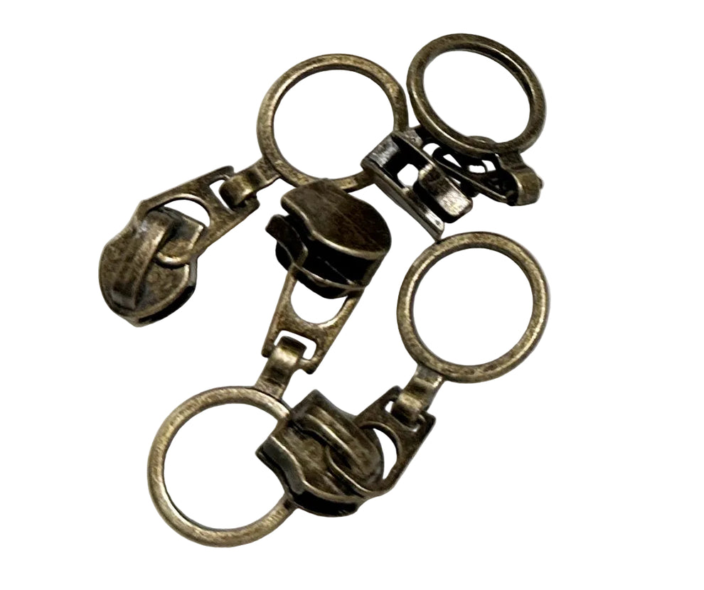 #5 Zipper Pull Ring Set of 4 – Jeannie's Designs